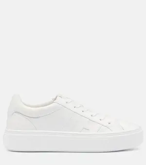 Hogan H705 Leather Platform Sneakers