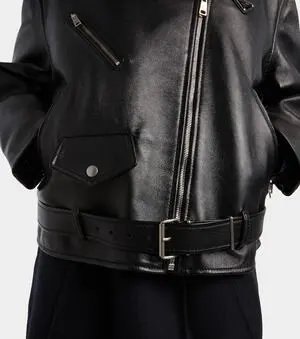 Prada Leather Biker Jacket