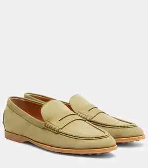 TOD'S Leather Penny Loafers