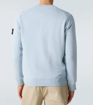 Stone Island Compass Cotton Jersey Sweatshirt