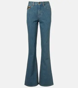 Burberry Flared Jeans - Blue