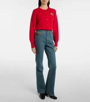 Burberry Flared Jeans - Blue