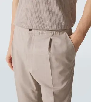 Dunhill Wool Chinos - Grey