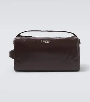 Prada Leather Shoulder Bag - Brown