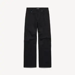 Balenciaga Black Wash Jeans For Men