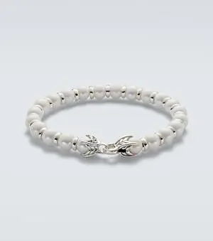 David Yurman Pearl And Sterling Bracelet