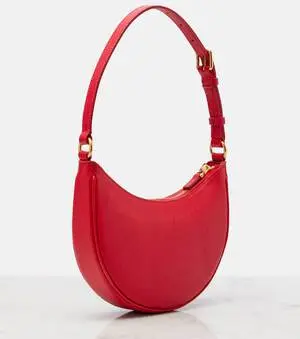 Valentino Garavani Vlogo Leather Shoulder Bag