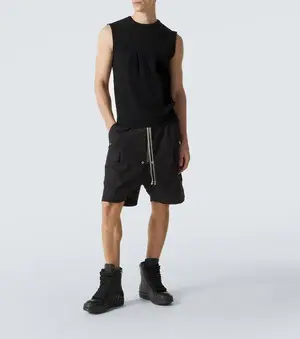 Rick Owens Ribbed-knit Virgin Wool Tank Top