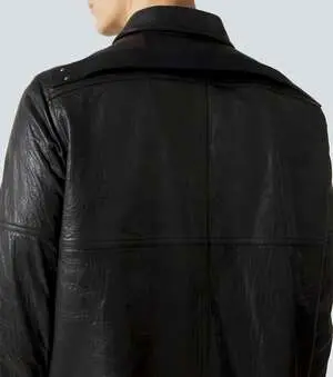 Rick Owens Brad Leather Jacket - Black