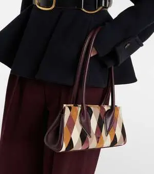 CHRISTIAN LOUBOUTIN Venus Leather Shoulder Bag