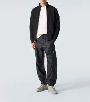 Stone Island Compass Cotton Half-zip Sweater