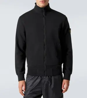 Stone Island Compass Cotton Half-zip Sweater