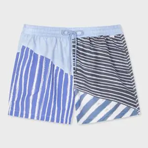 Striped Swimwear For Men