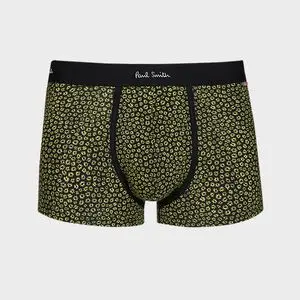 Paul Smith And Yellow 'daisies' Boxer Briefs - Black