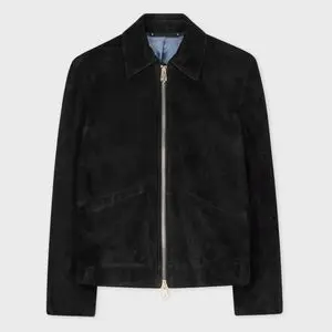 Paul Smith Slim-fit Suede Jacket