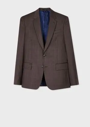 Paul Smith The Soho Dusky Check Wool Blazer