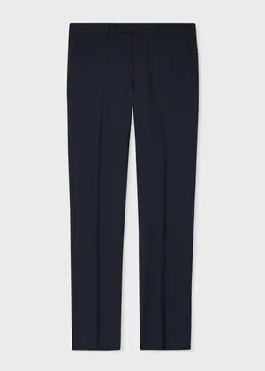 Paul Smith Straight Leg Wool Trousers