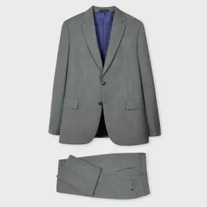 Paul Smith The Brierley Grey Check Wool Suit
