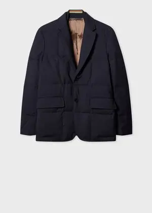Paul Smith Quilted Wool Blazer