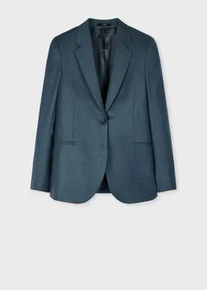 Paul Smith Wool-cashmere Flannel Two-button Blazer