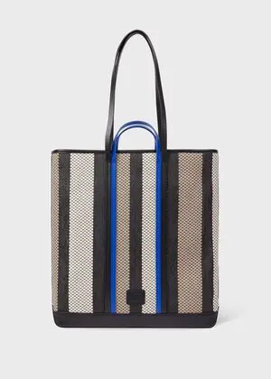 Paul Smith Woven Stripe Tote Bag