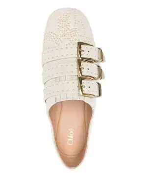 Chloé Susanna Leather Ballet Flats