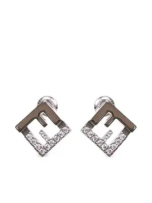 Fendi Forever Earrings - Silver