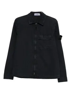 Stone Island Cotton Shirt - Blue