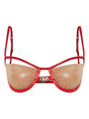 DIESEL Balconette Bra - Red
