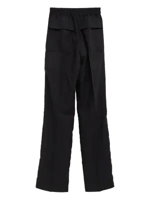 Rick Owens Drawstring Cotton Trousers