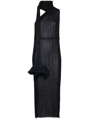 Issey Miyake Knitted Long Dress