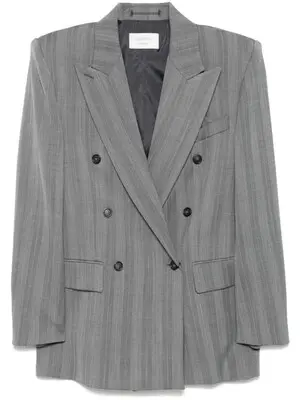 Sportmax Wool Double-breasted Jacket