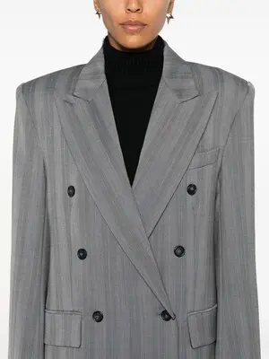 Sportmax Wool Double-breasted Jacket