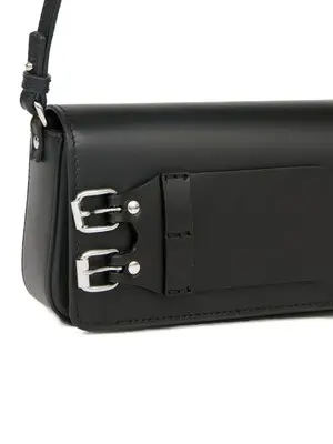 MAISON MARGIELA Bracelet Leather Handbag - Black