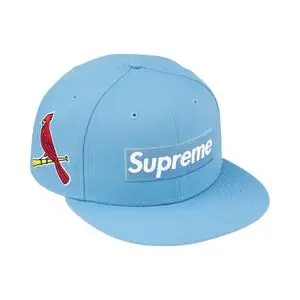 Supreme X Mlb Teams Box Logo New Era Cap - Blue