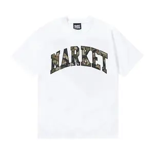 MARKET Camo Arc T-shirt - White