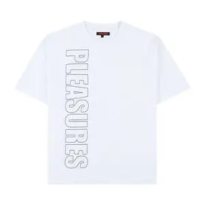 PLEASURES Outline Heavyweight Shirt - White