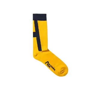 A BATHING APE X Kazuki Kuraishi A Logo Socks - Yellow