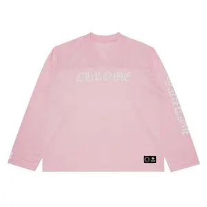Chrome Hearts Love You Mesh Warm Up Jersey - Pink | Editorialist