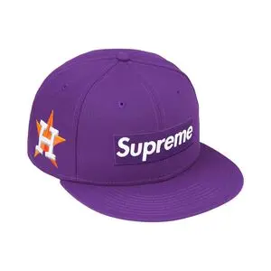 Supreme X Mlb Teams New Era Houston Astros Cap - Purple