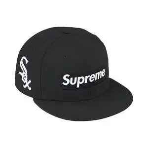 Supreme X Mlb Teams Box Logo New Era Cap - Black