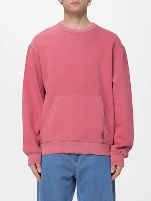 Carhartt Work In Progress Crewneck Sweatshirt With Pocket Detail - Red