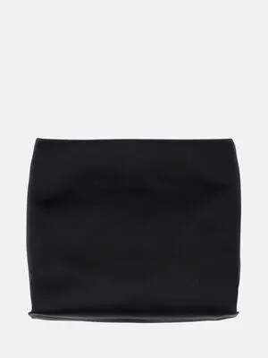 ROGER VIVIER Embellished Clutch With Silver Tone Hardware - Black