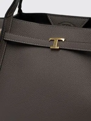 TOD'S Leather Handbag - Grey