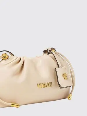 Versace Leather Clutch With Medusa Detail