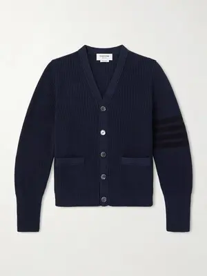 Men's Thom Browne Blue Cardigans