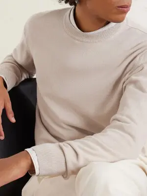 Eleventy Cashmere Crew Neck Sweater - Neutrals
