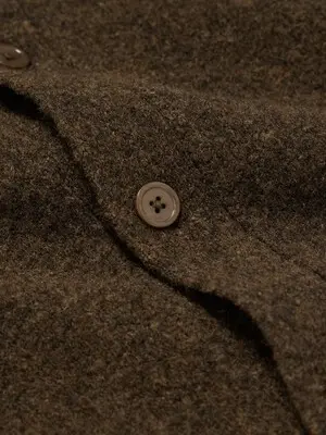 Nn07 Jasper 6683 Wool-blend Cardigan - Brown