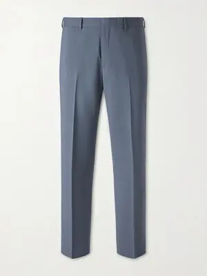 Paul Smith Straight-leg Wool Trousers - Blue