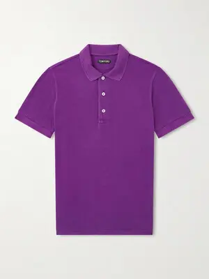 Tom Ford Stretch Polos For Men